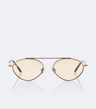 Brunello Cucinelli Ovale Sonnenbrille Sartorial Sunset