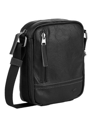 Camel Active Herren Umh&auml;ngetasche schwarz Kunstleder