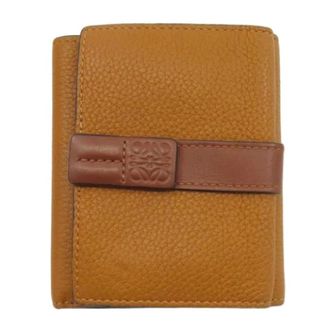 Loewe Portefeuille en cuir Pre-owned - Femme - Pre-owned - Brun - Taille: ONE Size