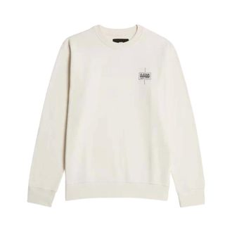 G-Star Homme, Sweatshirts et sweats &agrave; capuche, Blanc, Taille: S Logo Sweater