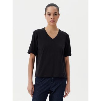 Liu Jo T-Shirt TA5175 JS923 Schwarz Regular Fit