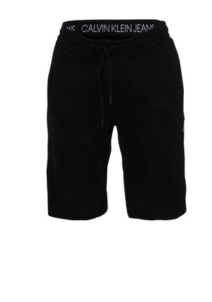 Calvin Klein Jeans Herren Monogram Badge Waffle HWK Short Pants, Ck Black, XS