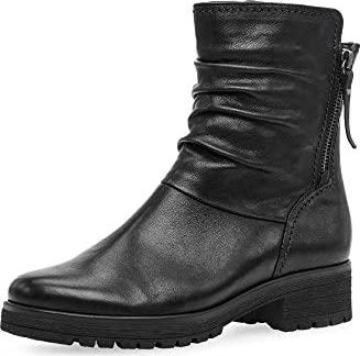 Gabor Bottines classiques pour femme, largeur supplémentaire modérée (G), Noir 27., 38.5 EU