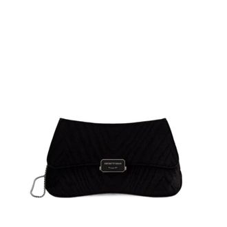 Emporio Armani Gesteppte Logo-Clutch - - Bags - Damen - Schwarzk - ONE SIZE