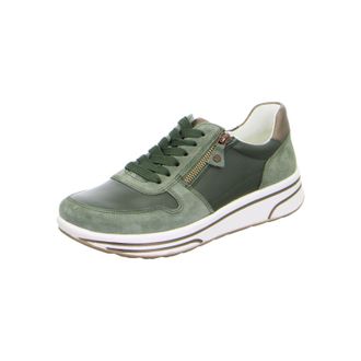 Ara Damen Sapporo Low-Cut Sneaker, Thyme,Moro, 39 EU Weit