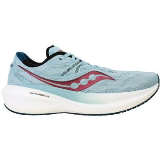 Saucony Triumph 20 Damen Leuchtblaue Laufschuhe