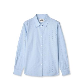 Mads Norgaard Damen, Blusen & Hemden, Blau, XLGr&ouml;&szlig;e