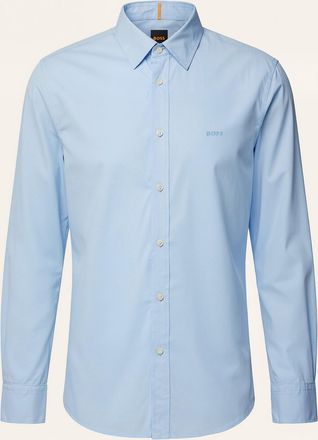 HUGO BOSS Hemd Relegant Regular Fit blau