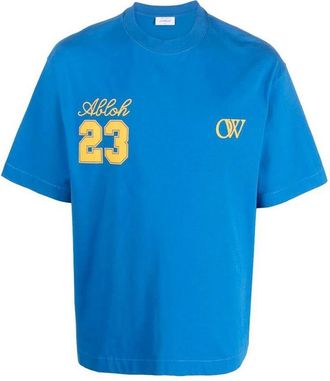 Off-white Herren, Oberteile, Blau, MGr&ouml;&szlig;e