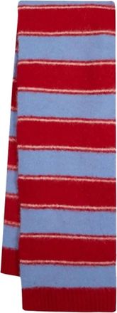 Samsøe & Samsøe écharpe Sajeanne à rayures - Rouge
