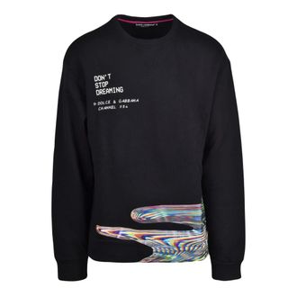 Dolce & Gabbana Crewneck Sweatshirt - - Sweatshirts & Hoodies - Herren - Schwarzk - XS