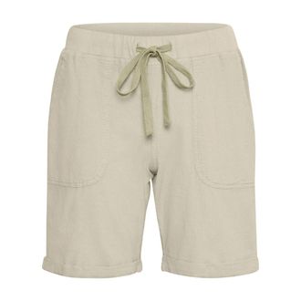 Kaffe Seegr&uuml;n Elastische Taille Shorts - - Shorts - Damen - Gr&uuml;n - XS