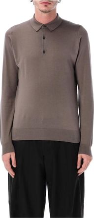 John Smedley Homme, Tops, Brun, Taille: XL Bradwell L/S Polo