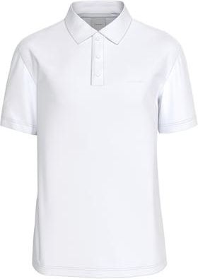 Calvin Klein Polo droit en coton BCI m&eacute;lang&eacute;