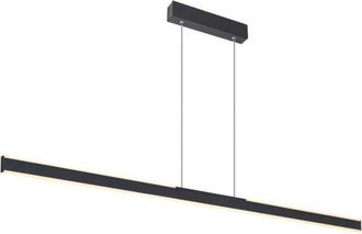 SLV Lampe suspendue noire One Linear 2x15w - 140cm - 1006188