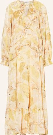 Mrs & Hugs Mrs & Hugs Kleid Mit Volants gelb