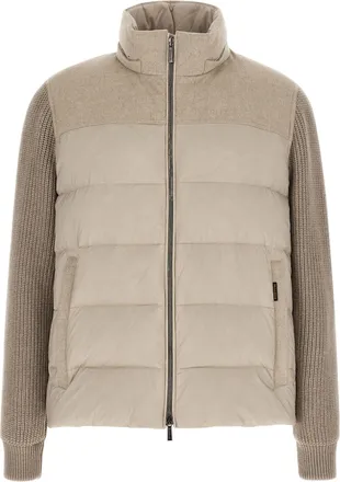 Moorer Allori Down Jacket - Beige