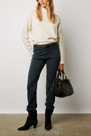 Gerard Darel Jean slim en denim stretch - ELVINA - Canard