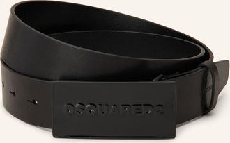 Dsquared2 Lederg&uuml;rtel schwarz