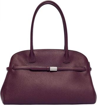 Orciani Femme, Sacs, Violet, Taille: ONE Size Aura Alba Grand Sac Bandouli&egrave;re
