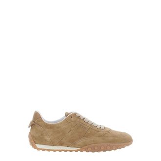 Tod's Femme, Chaussures, Beige, Taille: 38 1/2 EU Baskets