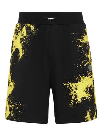Plein Sport short Splash - Noir