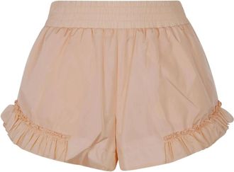 Simone Rocha Femme, Shorts, Rose, Taille: 36 FR Frill Track Shorts