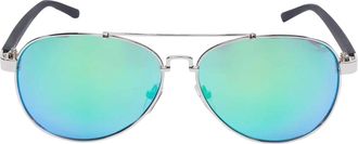 MSTRDS Mstrds Unisex Sunglasses Mumbo Mirror - Verspiegelte Pilotenbrille mit UV400 Schutz, stylische Farbkombis & leichter Rahmen f&uuml;r Sommer & Alltag, Silve