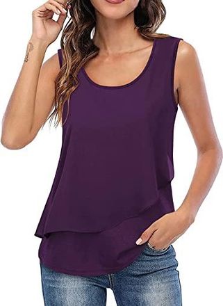 Generic Debardeur Femme Push Up D&eacute;bardeur Tendance Asym&eacute;trique Epaulette Et Caraco Fleuri Correcteur Cyclisme Grosse 3 Bas Brique Basketball Cot&eacute; Macrame Affi