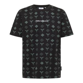 Carlo Colucci Homme, Tops, Noir, Taille: L T-Chemises