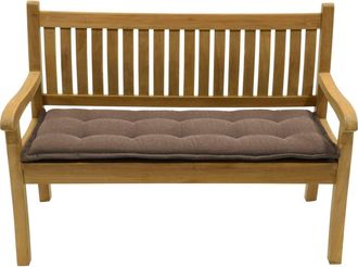 Lesli Living Sitzkissen Sitzpolster Kissen Bankkissen Bankauflage Bank Polster 150 cm taupe
