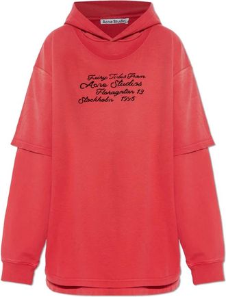 Acne Studios Damen, Sweatshirts & Hoodies, Rot, XSGröße