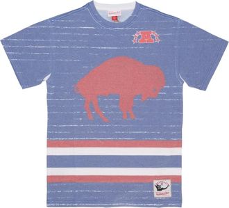 Mitchell & Ness Buffalo Bills NFL Jumbotron Tee - - Tops - Herren - Mehrfarbig - L