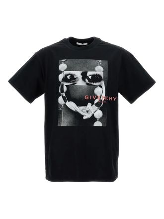 Givenchy T-Shirt mit grafischem Print - Schwarz