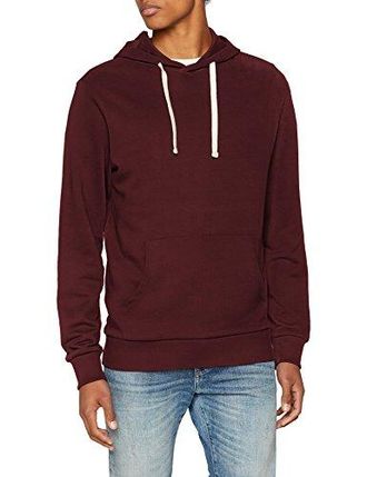 Jack & Jones Jjeholmen Sweat Hood Noos, Sweat-Shirt &Agrave; Capuche Homme, Rouge (Port Royale Fit:Reg Fit), Small