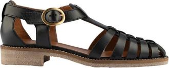 Maison Toufet Femme, Chaussures, Noir, Taille: 39 EU Sandale Suzanne