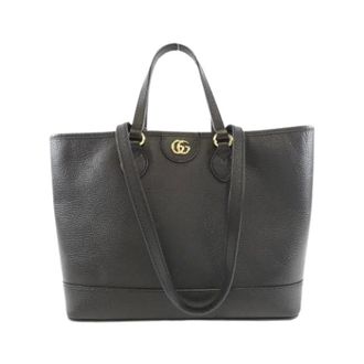 Gucci Sac &agrave; main en cuir Pre-owned - Femme - Pre-owned - Noir - Taille: ONE Size