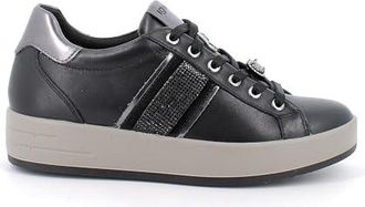 Igi & Co D.Alina, Chaussures &agrave; Lacets pour Femme, Noir Hematite, 38 EU