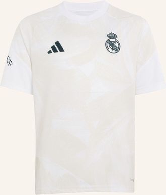 adidas Real Madrid 26/27 Kids Pre-Match Trikot weiss