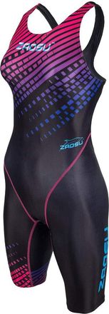 Zaosu Wettkampf Schwimmanzug Z-Purple Rain | Langer Badeanzug f&uuml;r Damen und M&auml;dchen mit Fina-Zulassung, Gr&ouml;&szlig;e:176/36