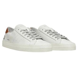 D.A.T.E. D.a.t.e., Homme, Chaussures, Blanc, Taille: 41 EU Baskets en cuir blanc