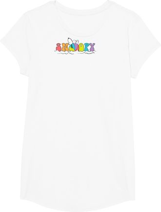 Peanuts Snoopy Beachball T-Shirt, Blau, S