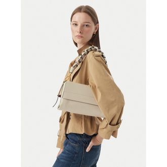 Coccinelle Handtasche Coccinelle M50 Boheme Grana Double E1 M50 12 01 01 Beige