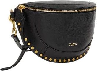 Isabel Marant Sac banane Skano en cuir grain&eacute;