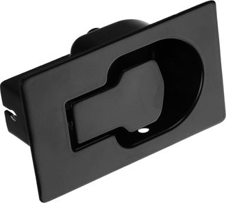 Lurrose VILLFUL Zinklegierungs schwarzer Ersatzgriff für Bürostühle Sofa Möbel Hebel Langlebig Elektrobeschichtet Quadratisch Vielseitig Einsetzbar