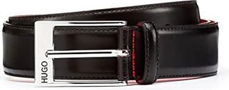 HUGO BOSS MEN Barney, Ceinture Homme, Noir (Black 001), 80