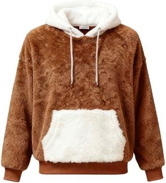 Generic Veste de Noël légère en satin pour femme - Ensemble de Noël assorti - Doux pour hommes, femmes, adultes et enfants - Cadeau de Noël, café, XXL