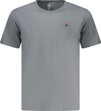 Converse Homme, Tops, Gris, Taille: XL Chuck Taylor All Star Patch T-Shirt