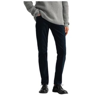 GANT Slim Velvet Hayes Hose - - Jeans - Herren - Blau - W32