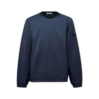 Premiata Homme, Sweatshirts et sweats &agrave; capuche, Bleu, Taille: L SweaT-shirt Crewneck Innovant avec D&eacute;tails en Nylon
